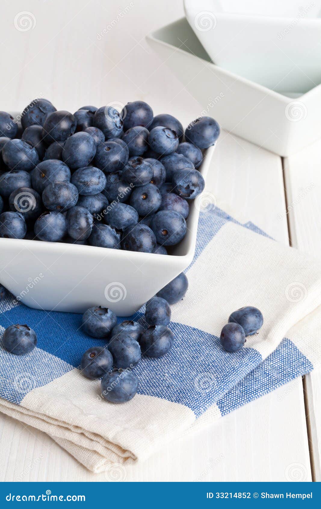 Blueberries in bowl stock photo. Image of dish, blueberry - 33214852