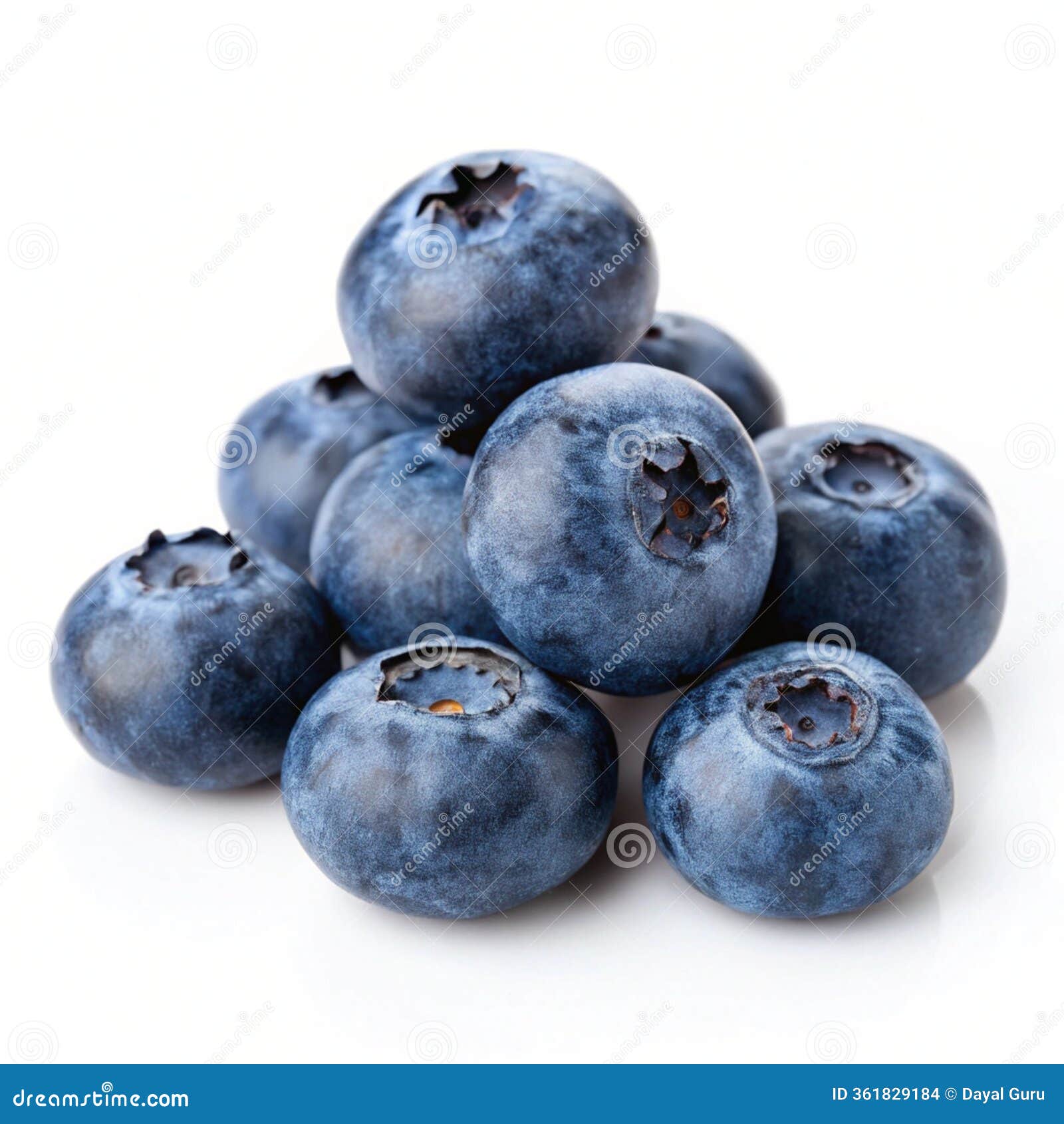 Blueberries Isolated on Transparent Background Stock Illustration ...