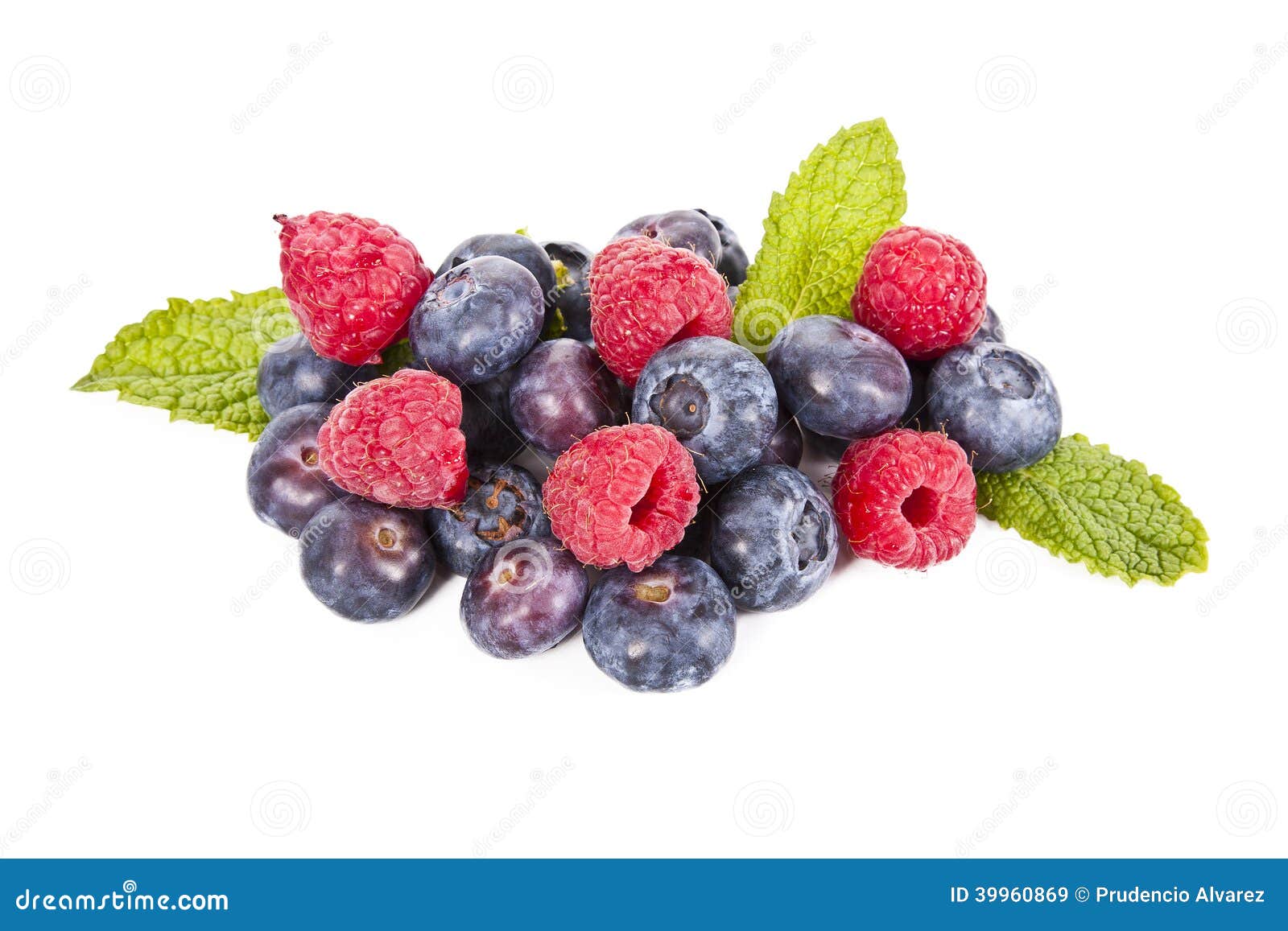 Blueberries and Raspberries Stock Image - Image of organic, raspberries ...