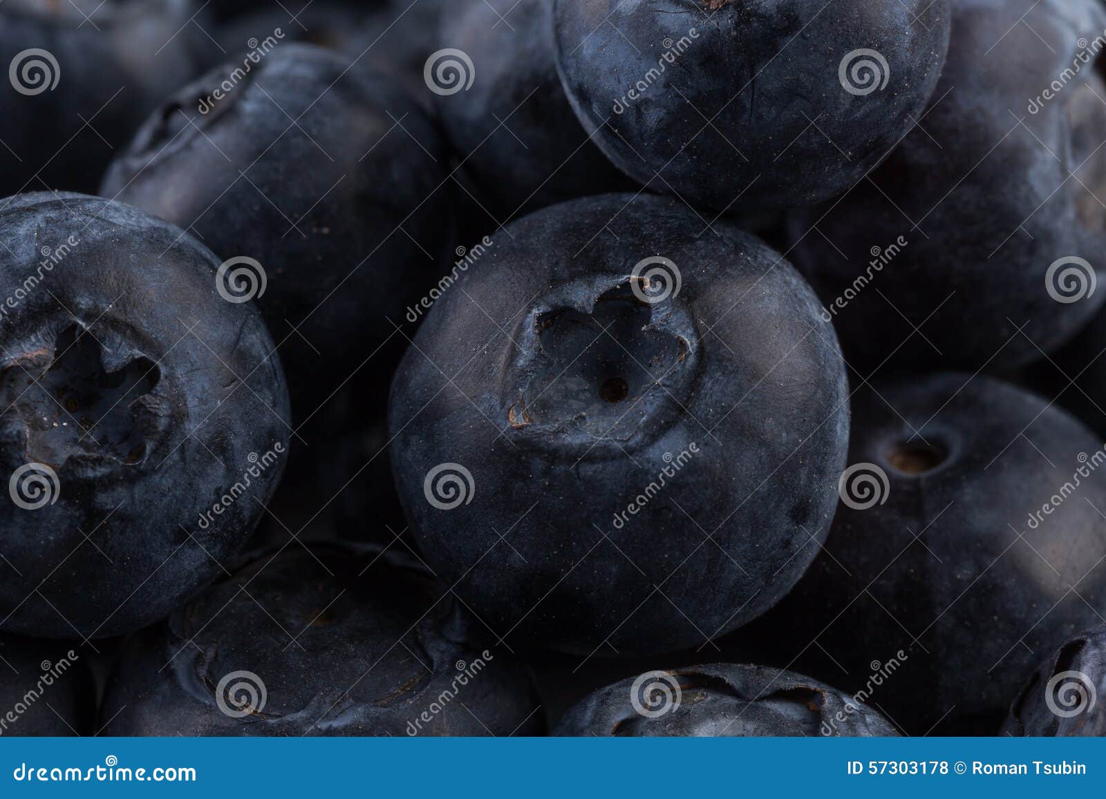 Blueberries on Stone Plate Background Stock Photo - Image of blackberry ...