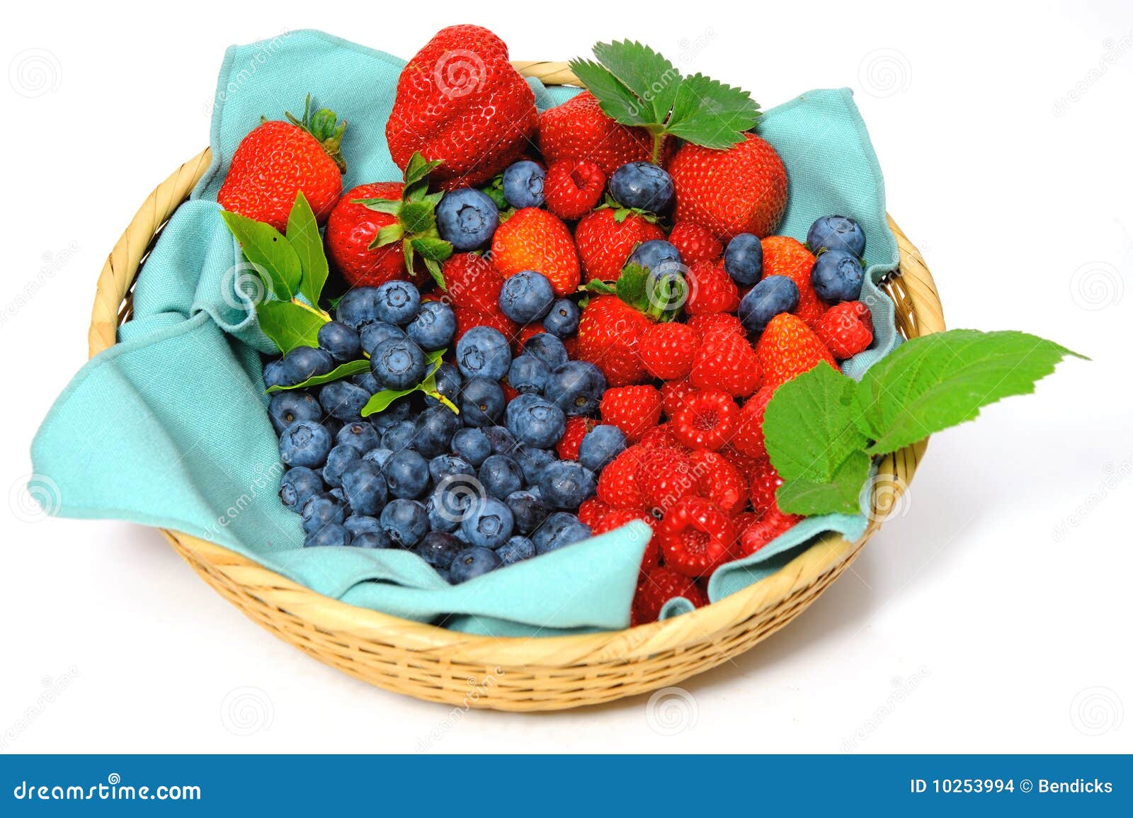 Blueberries, Strawberries and Raspberries Stock Photo - Image of health ...