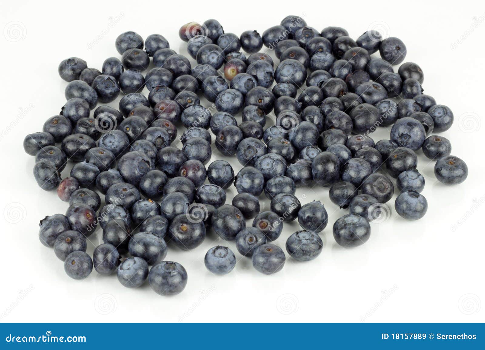 Blueberries on White stock image. Image of edible, purple - 18157889