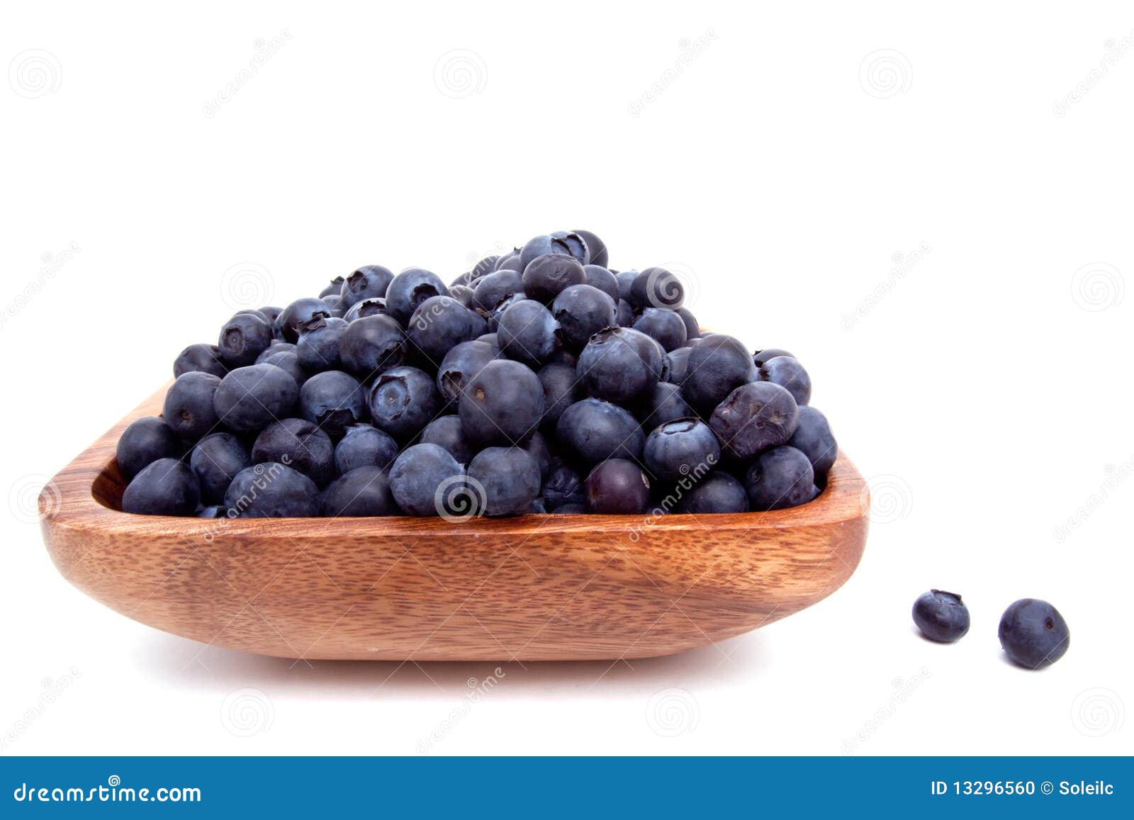 Blueberries on White Background Stock Photo - Image of life, still ...