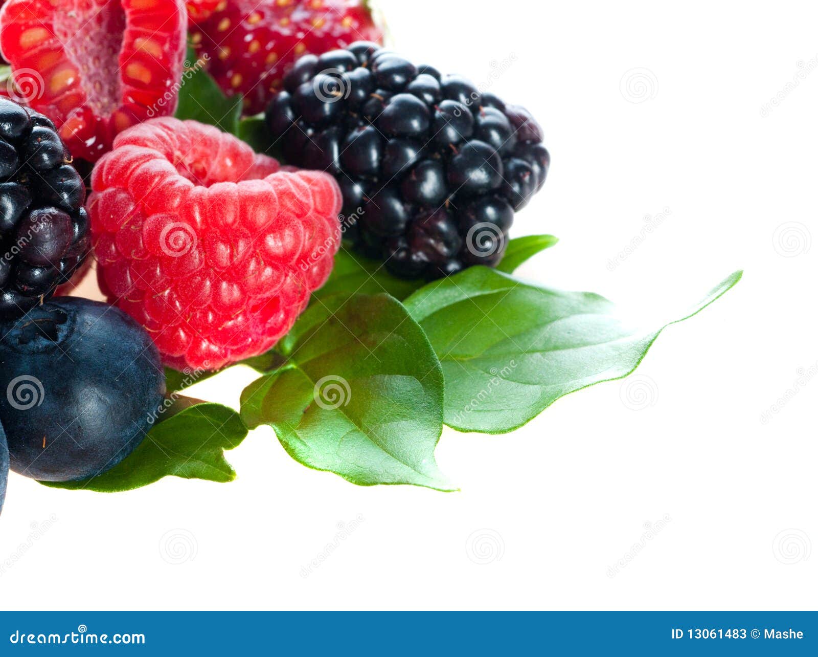 Blueberry, Blackberry, Raspberry. Stock Image - Image of blackberry ...