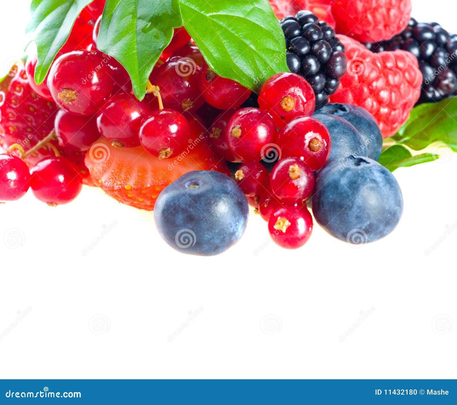 Blackberry Raspberry Strawberry Blueberry Fruit Mix Royalty-Free Stock ...