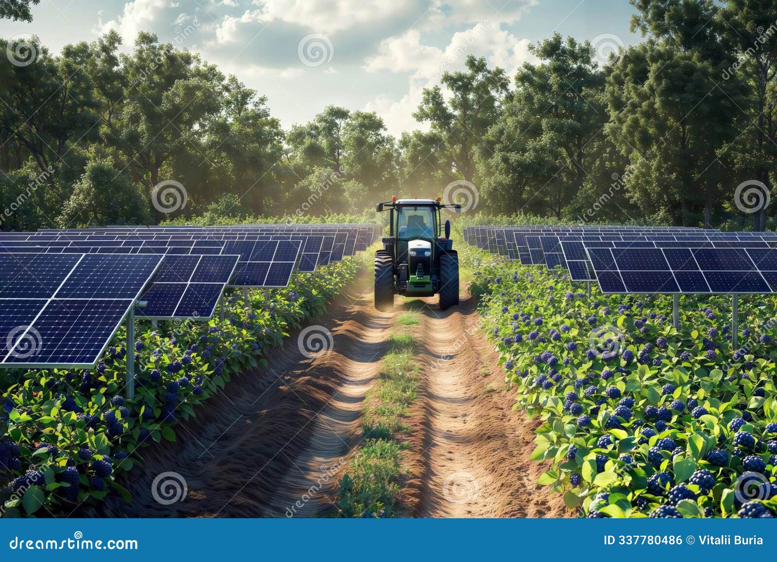 Blueberry Fields: a Tractorâ€™s Journey through Solar Technology ...