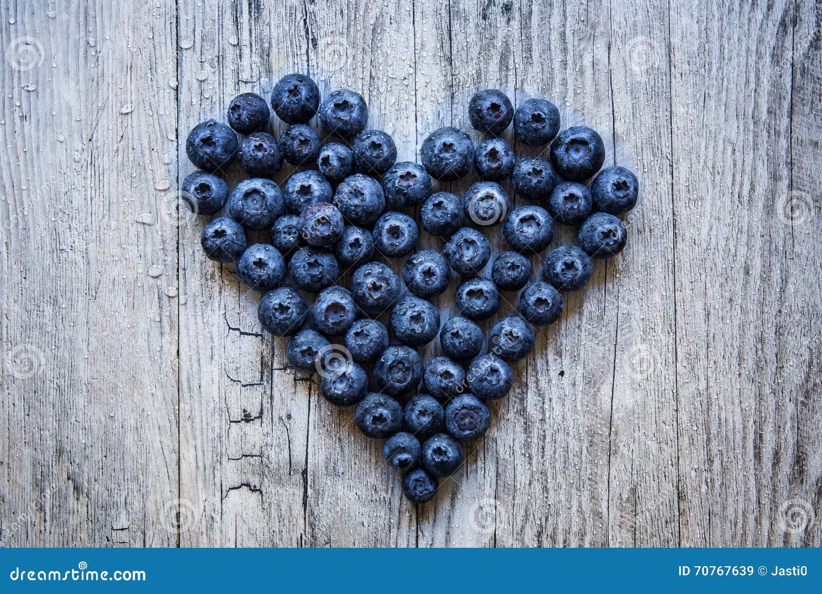 Blueberry Heart stock image. Image of mothers, fresh - 70767639