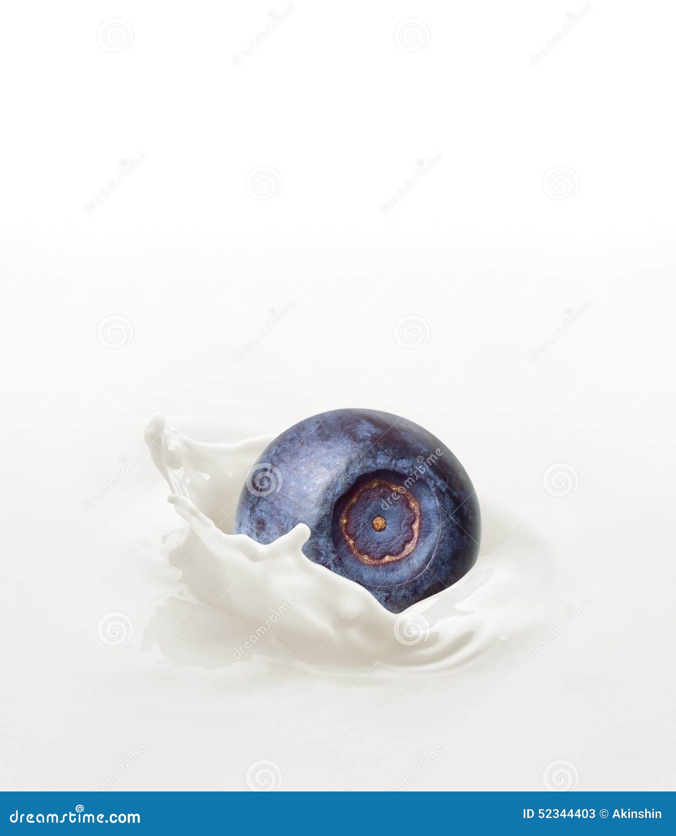 Blueberry and milk stock image. Image of dairy, background - 52344403