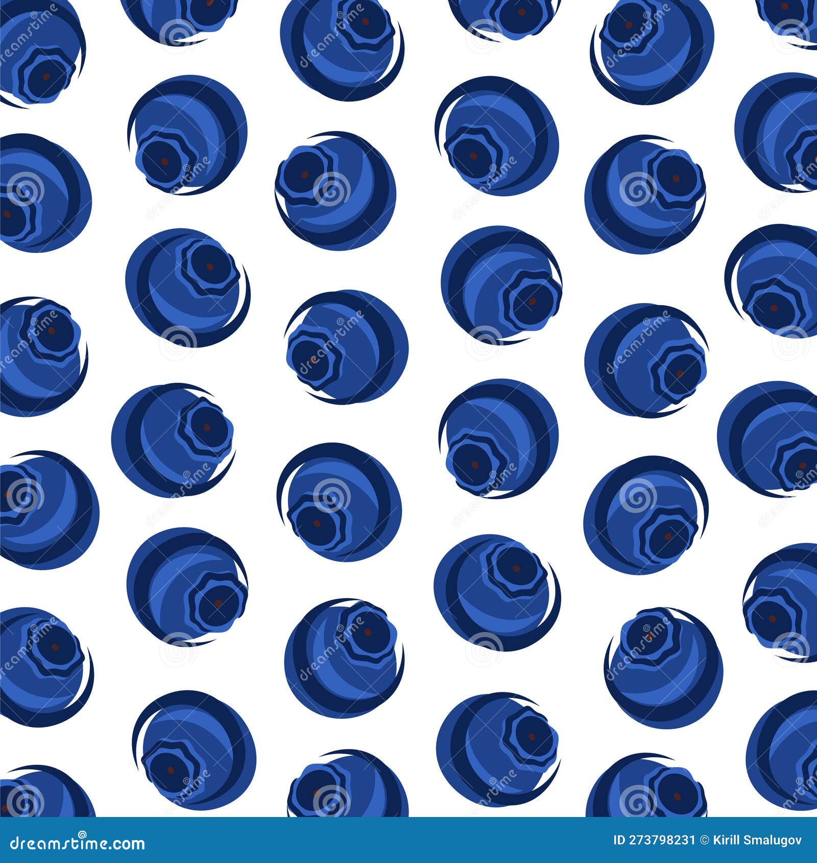 Blueberry Pattern Background Set. Collection Icon Blueberry Stock ...