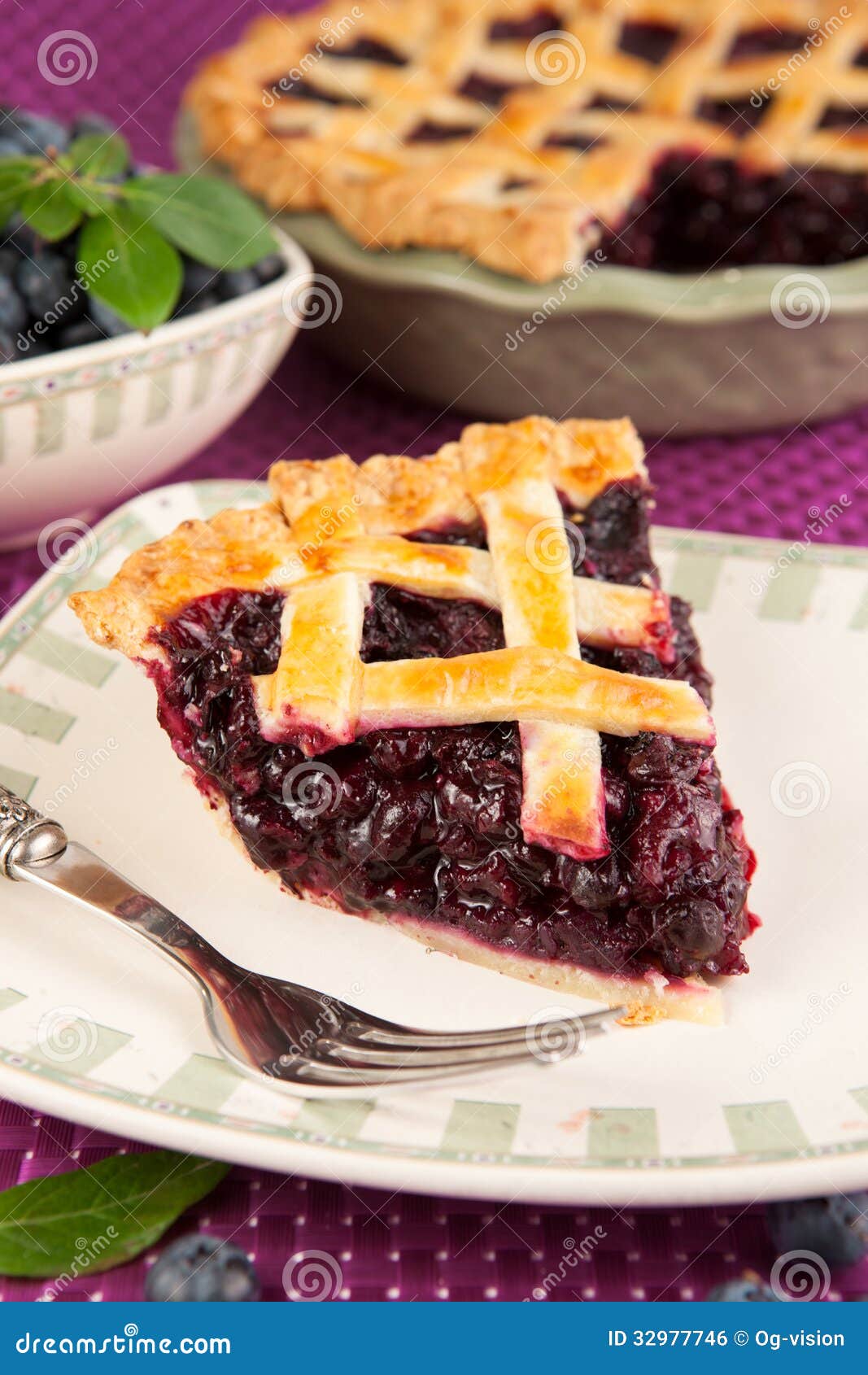 Blueberry pie stock photo. Image of fruit, baking, snack - 32977746