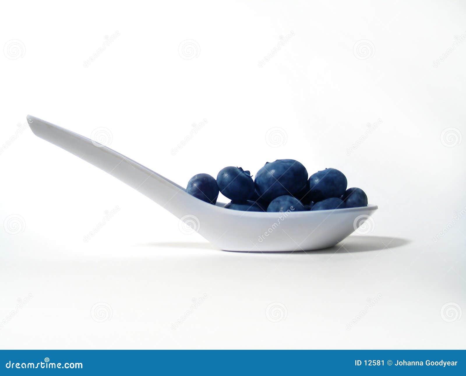 Blueberry Scoop stock image. Image of berry, fruit, spoon - 12581