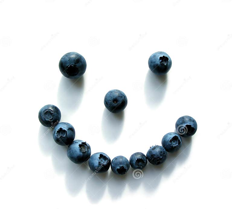 Blueberry smiley face stock photo. Image of texture, smiling - 470230