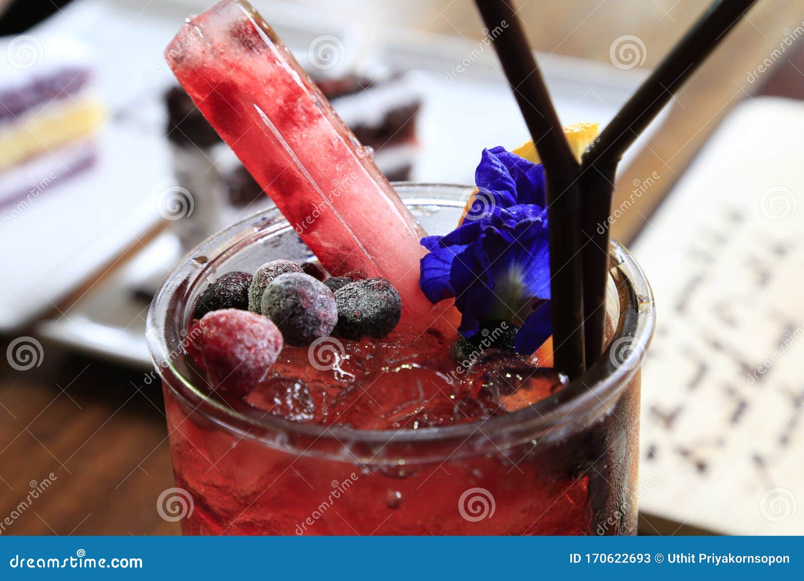Blueberry soda stock image. Image of blue, soda, drink - 170622693