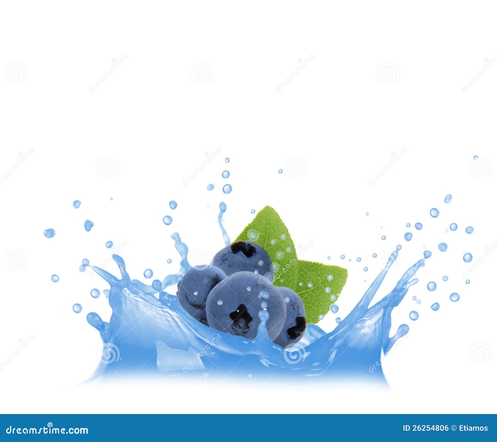 Blueberry splash stock photo. Image of antioxidant, natural - 26254806