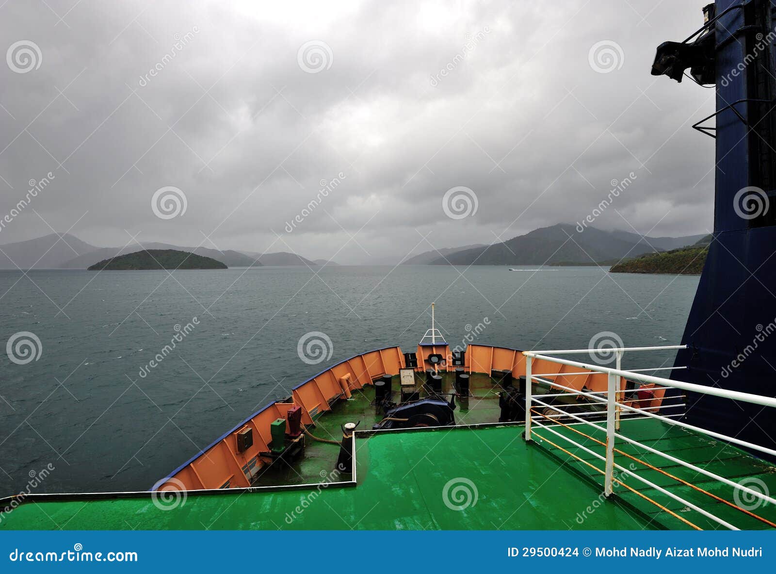 BlueBridge Ferry Crossing Cook Strait, NZ Editorial Stock Image - Image ...