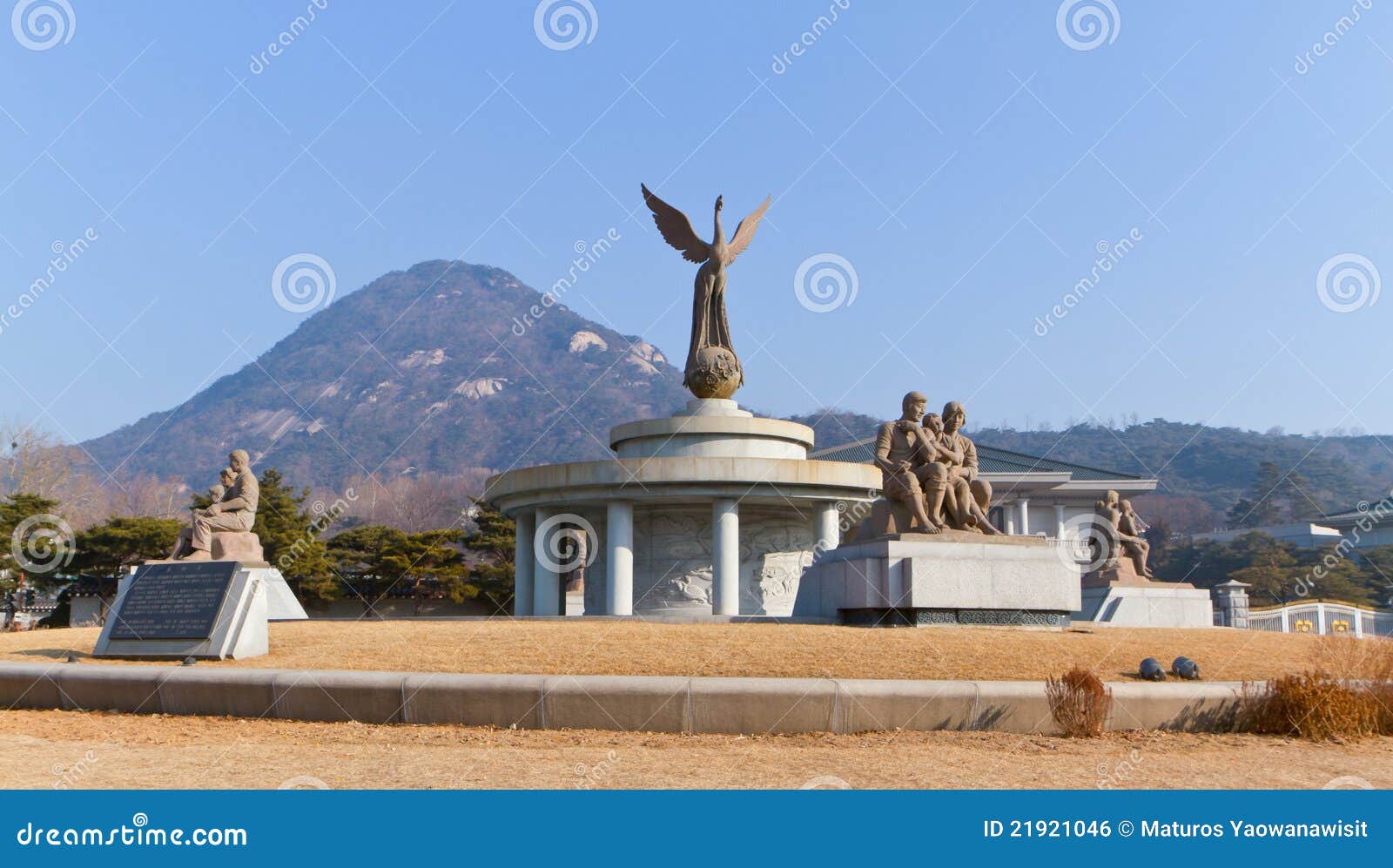Bluehouse stock photo. Image of grass, home, east, asian - 21921046