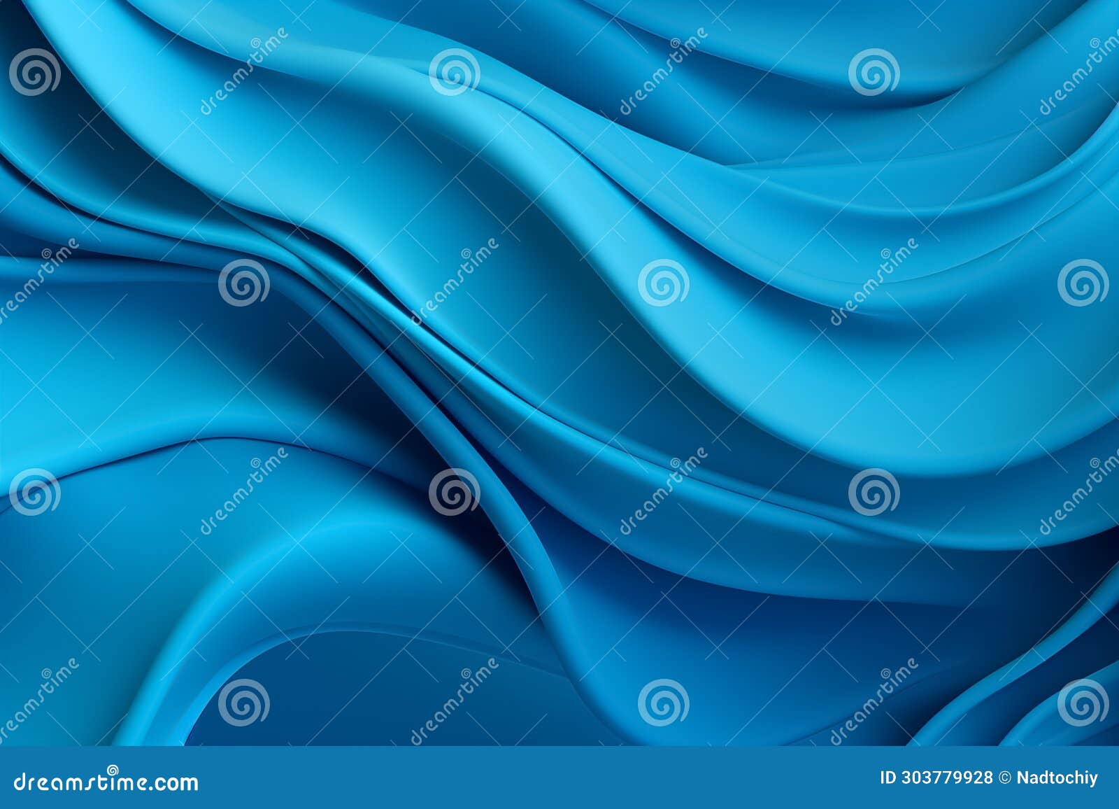 Blueish Blue Seamless Texture with a Gentle Gradient Flow Stock ...