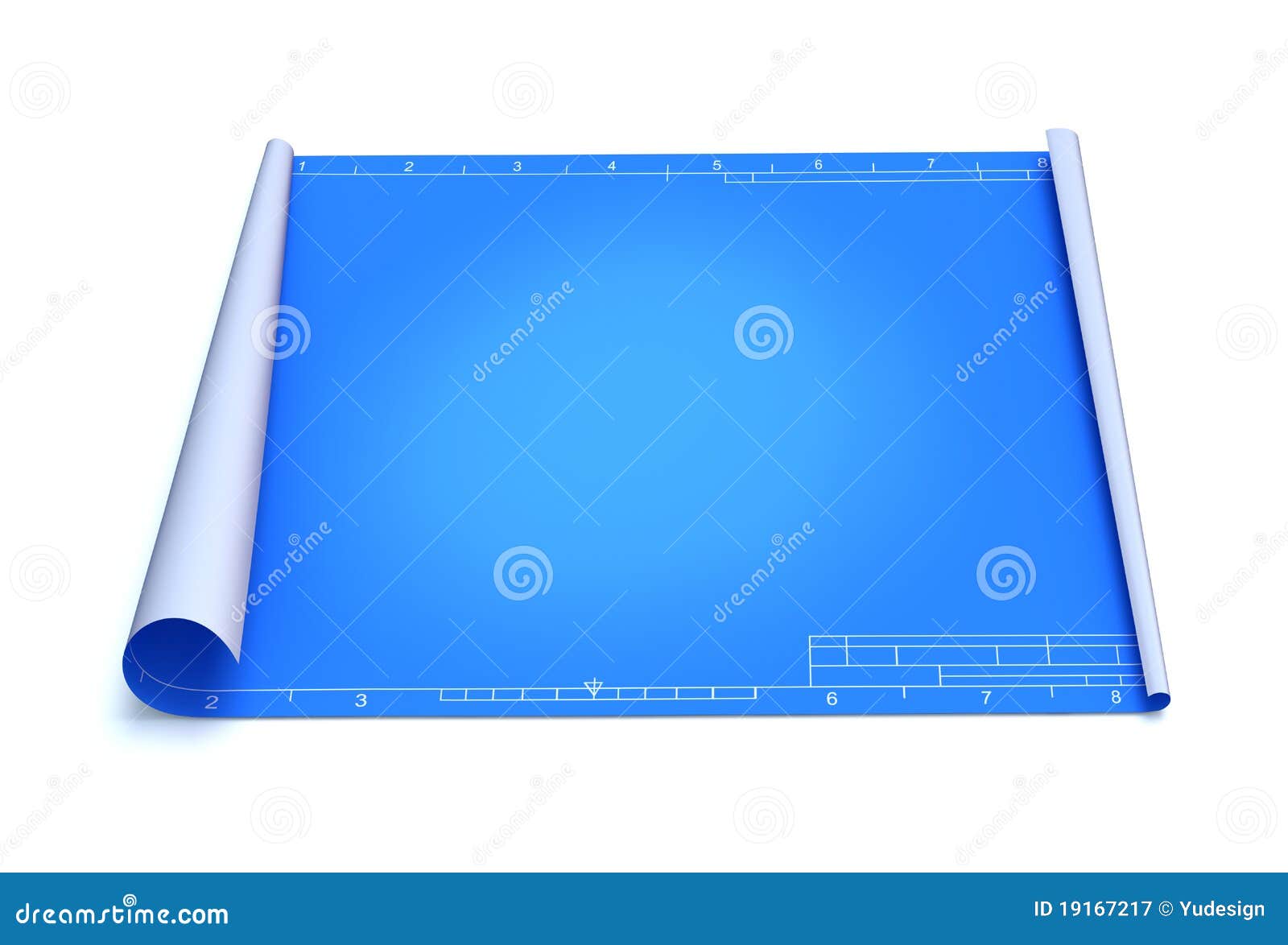 Blueprint stock illustration. Illustration of paper, document - 19167217