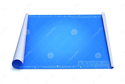 Blueprint stock illustration. Illustration of paper, document - 19167217