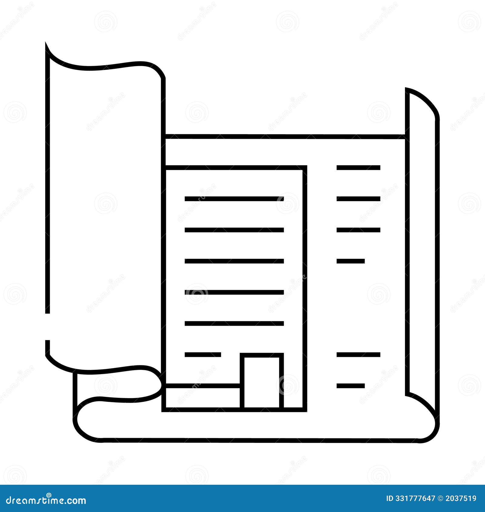 Paperwork Line Icons Collection. Documentation, Red Tape, Records ... Paperwork Line Icons Collection. Documentation, Red Tape, Records ...