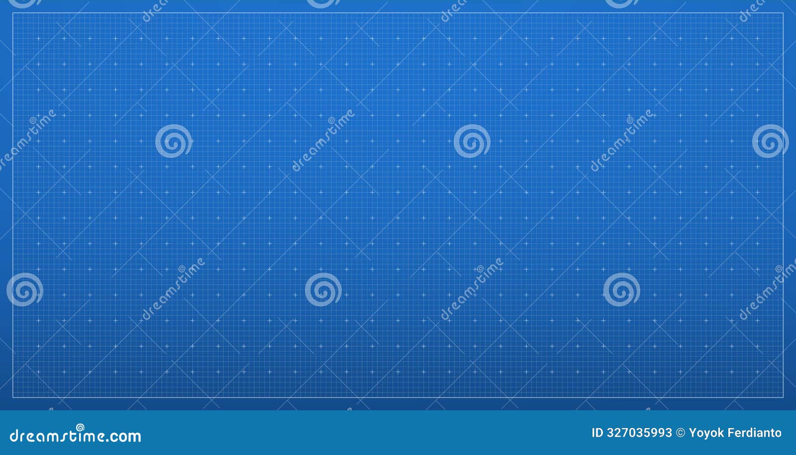 Blueprint Background. Blue Line Empty Grid Architecture Backdrop Stock ...