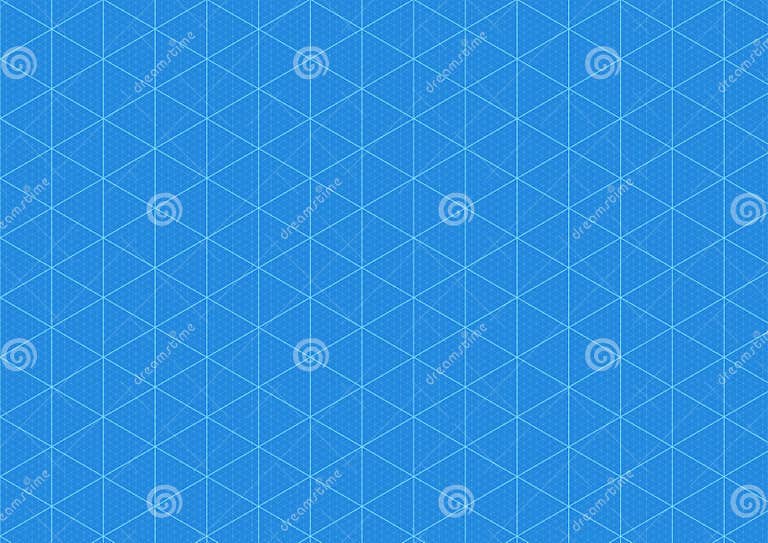 Blueprint Background, Graph Paper Blue Print Grid Stock Vector ...