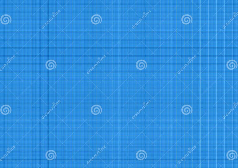 Blueprint Background, Graph Paper, Vector Blue Print Pattern Grid Stock ...