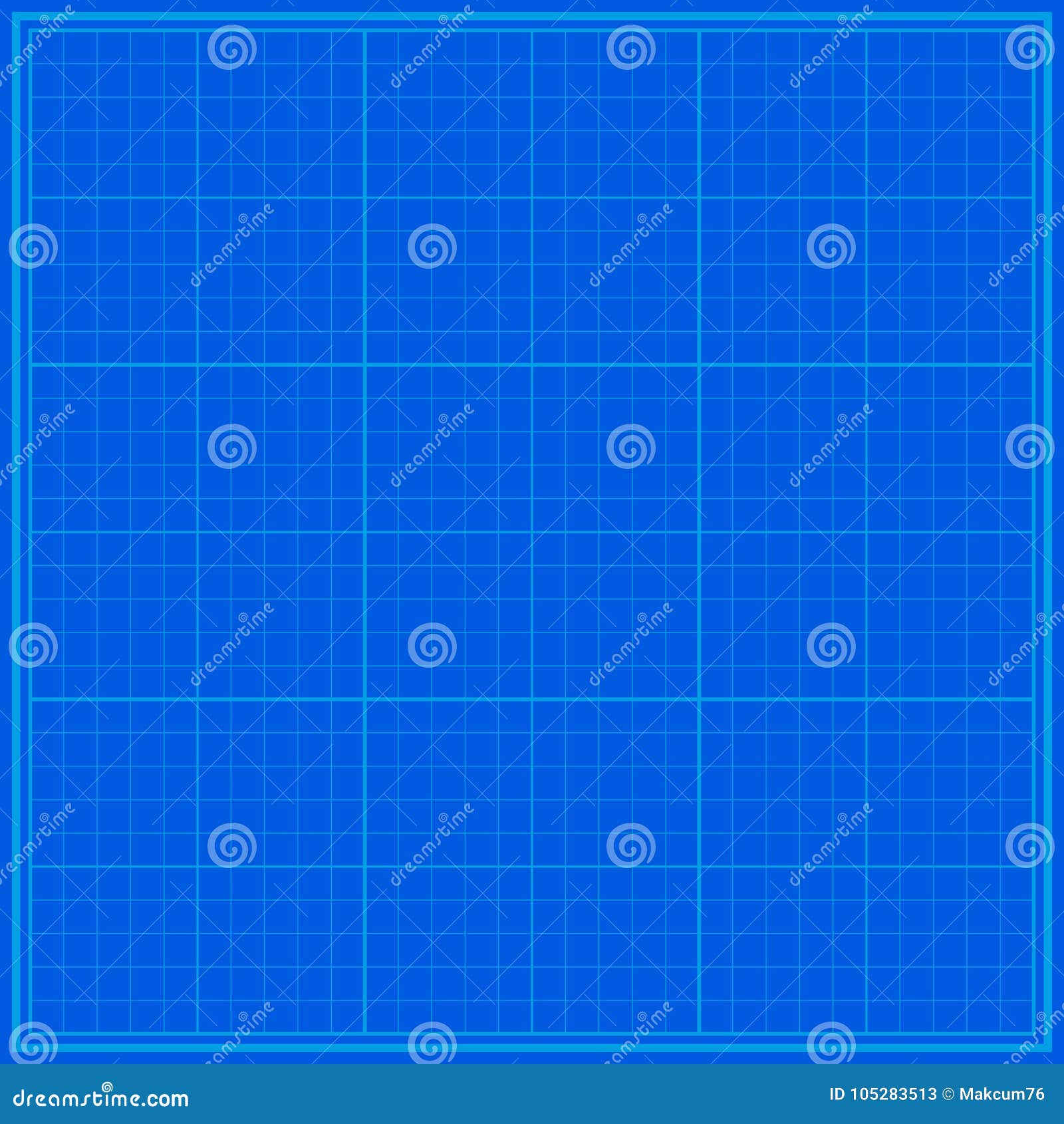 Blueprint Background Tech Vector Illustration. Grid Backdrop Stock ...