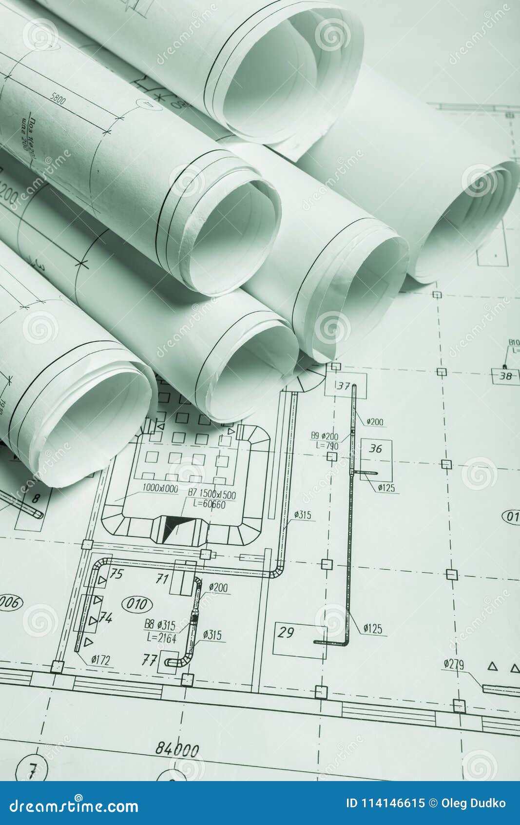 Blueprint stock image. Image of real, project, housing - 114146615