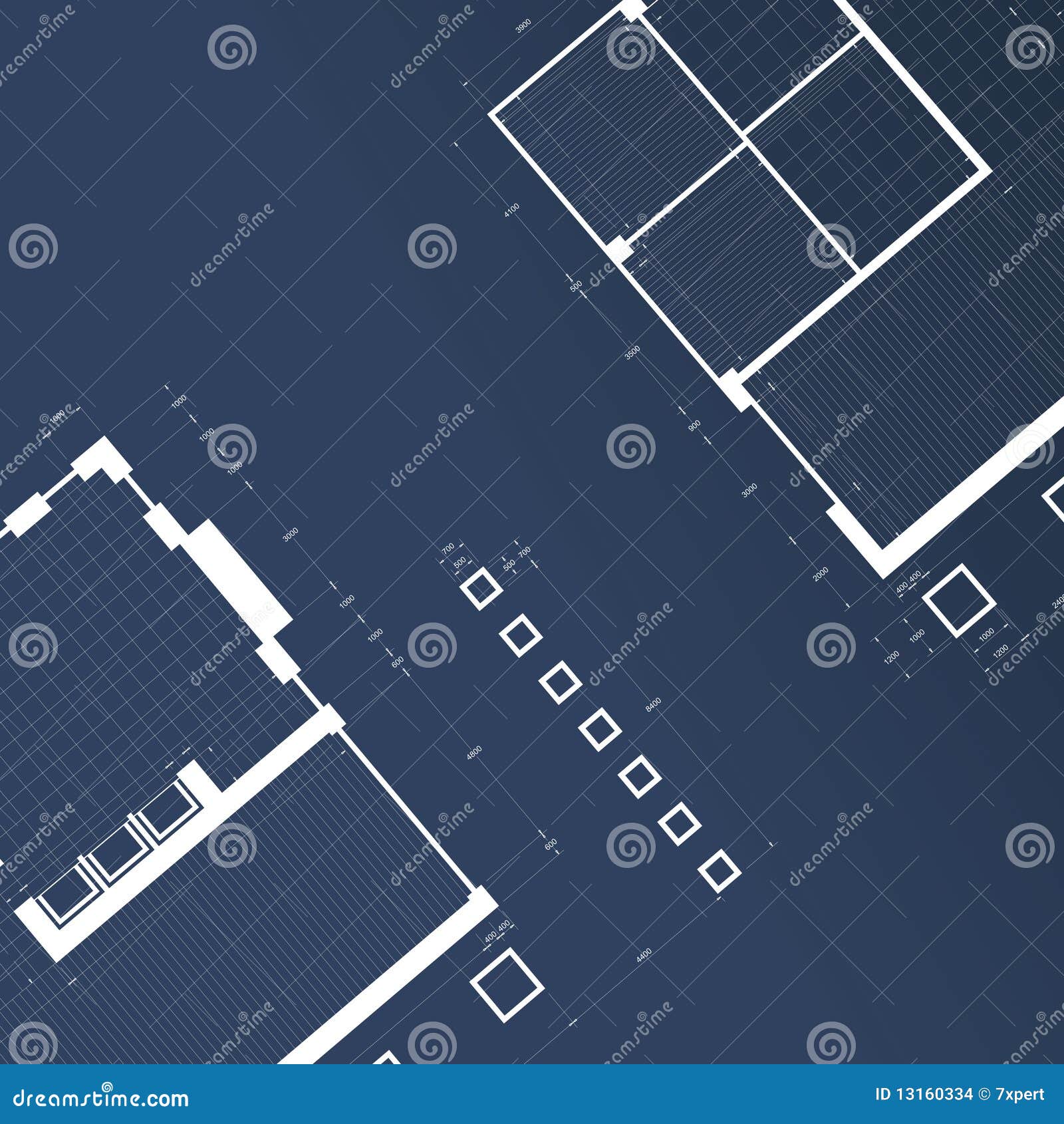 Blueprint concept stock illustration. Illustration of preparation ...