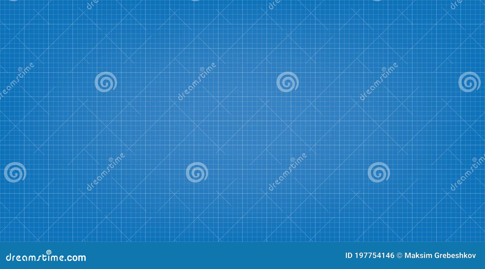 Blueprint Digital Paper Background. Grid Vector Background Stock ...