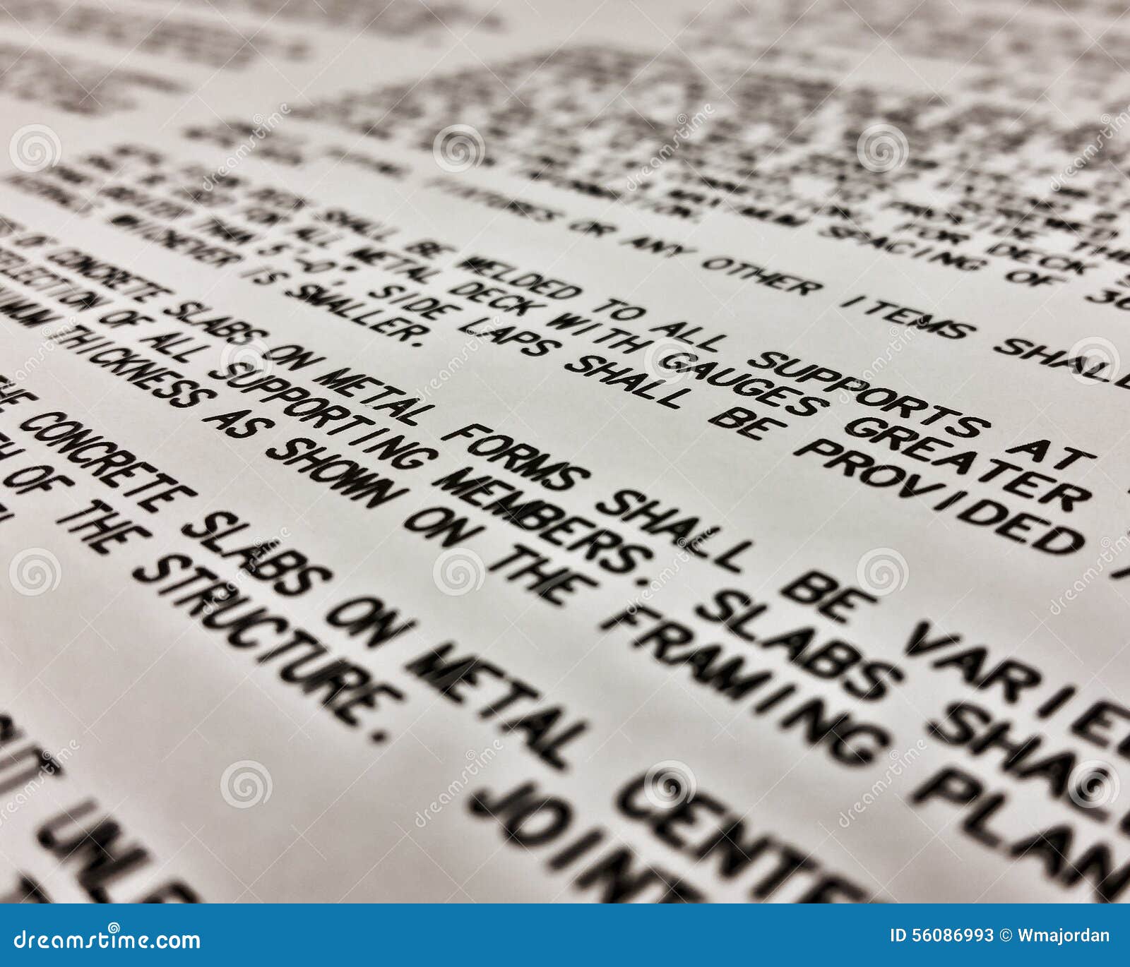 Blueprint Drawing stock image. Image of building, stainless - 56086993