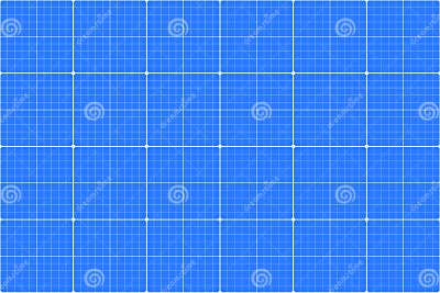 Blueprint Graph Paper. Seamless Pattern. Blue School Background. Grey ...
