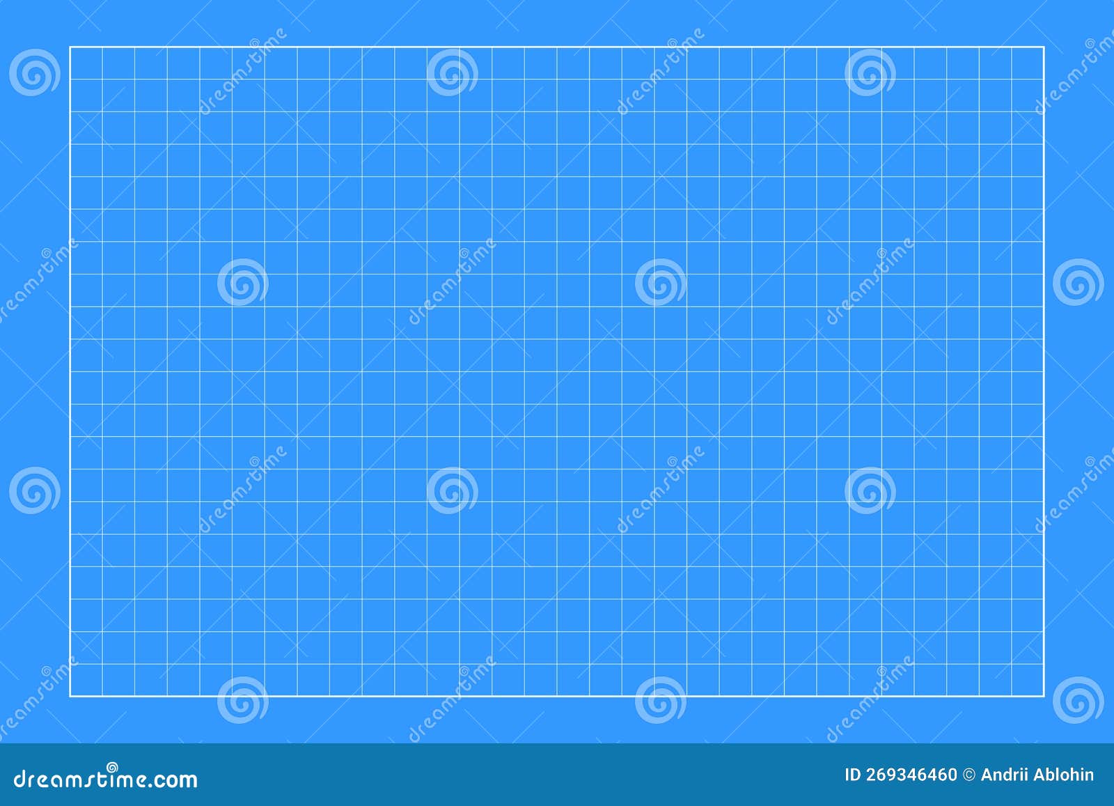 Blueprint Grid Background. Checkered Blank Template For Cutting Mat ...
