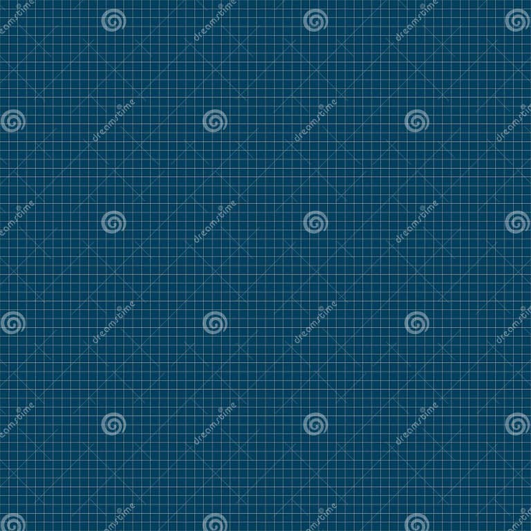 Blueprint Grid Background. Graphing Paper for Engineering in Vector ...