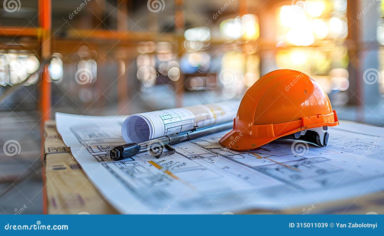 Blueprint & Helmet: Crafting Future Skylines. Concept Architectural ...