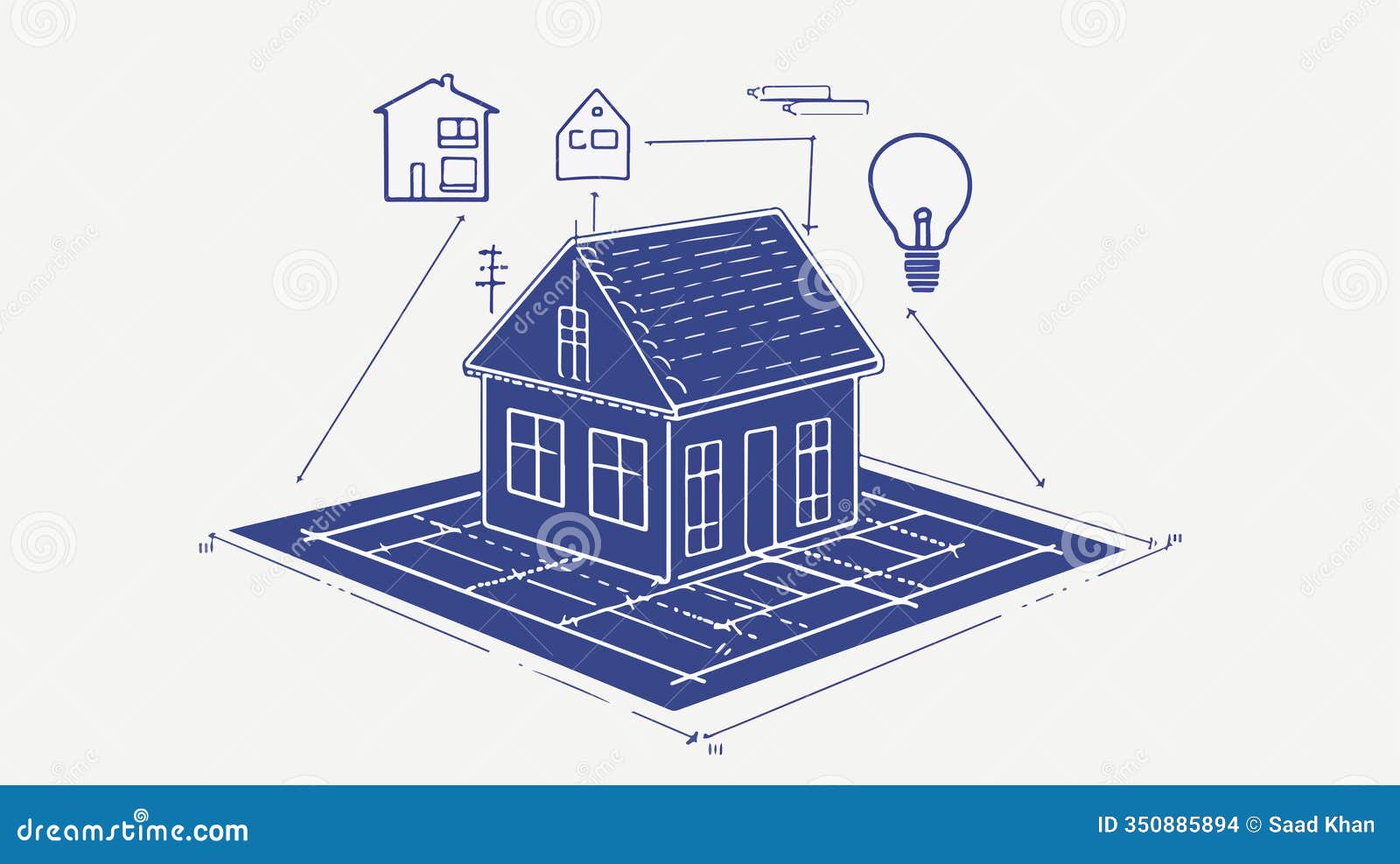 Blueprint Icon with Lightbulb: Professional Blueprint Usage and Purpose ...