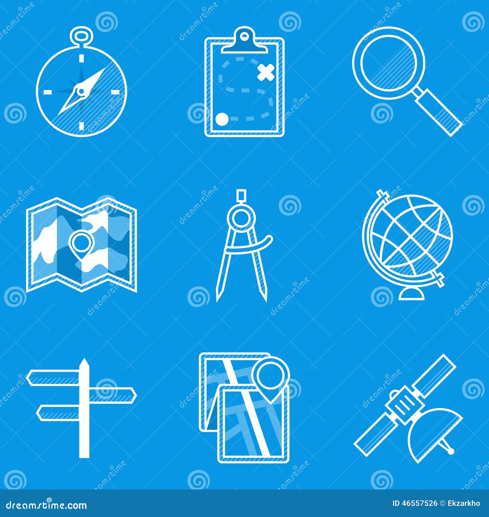 Blueprint Icon Vector Sign And Symbol Isolated On White Background ...