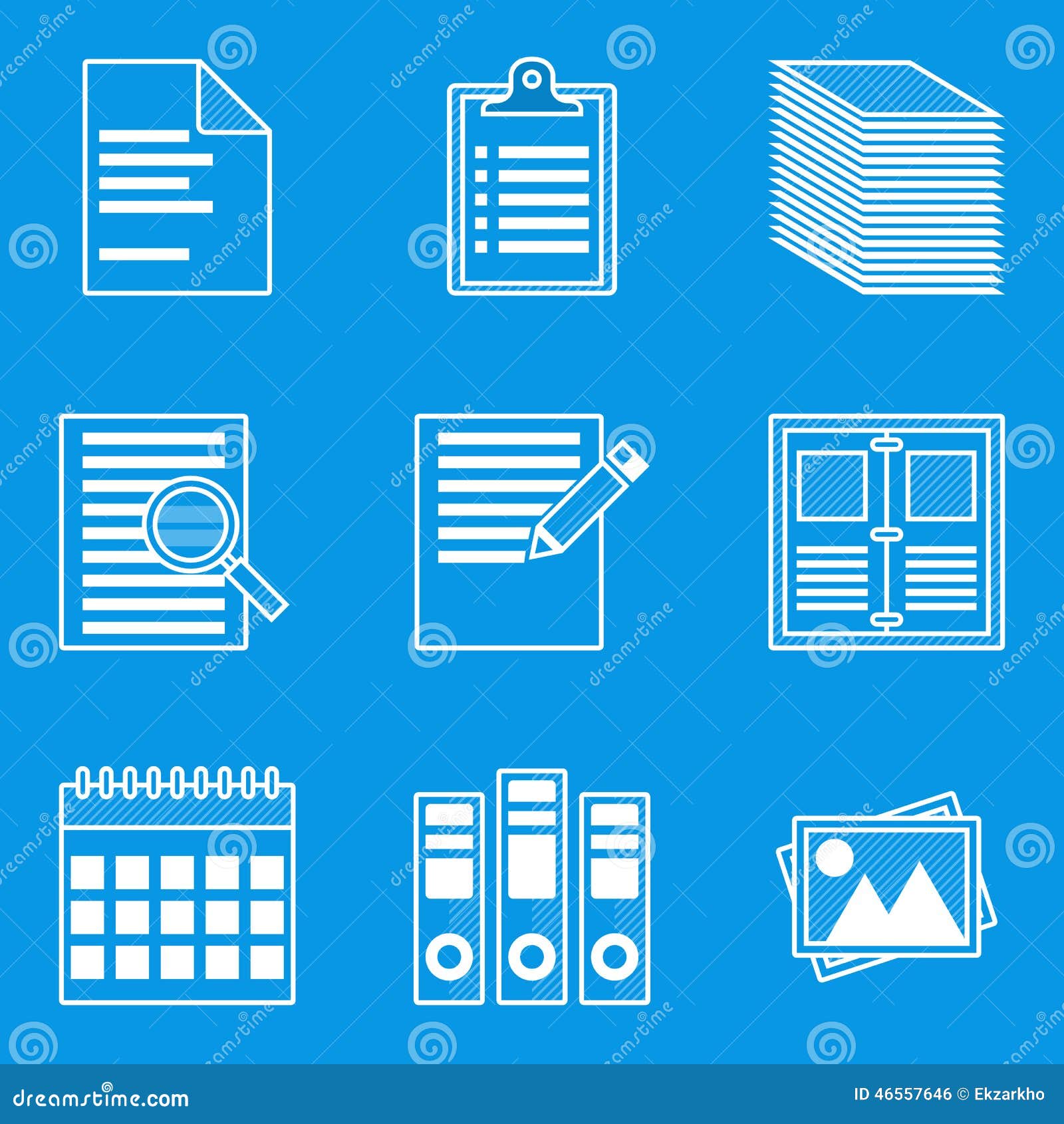 Blueprint Icon Vector Sign And Symbol Isolated On White Background ...