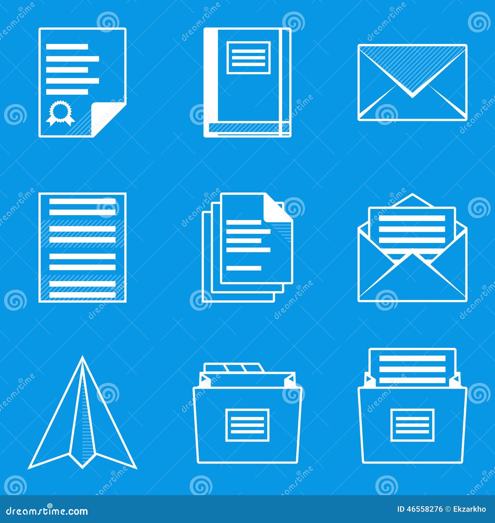 Blueprint Icon Cartoon Vector | CartoonDealer.com #85679437