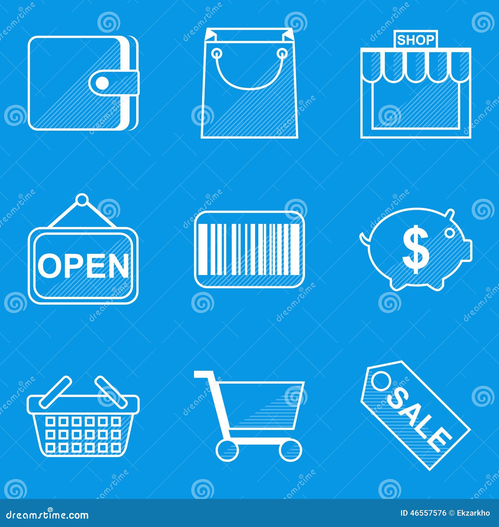 Blueprint Icon Vector Sign And Symbol Isolated On White Background ...