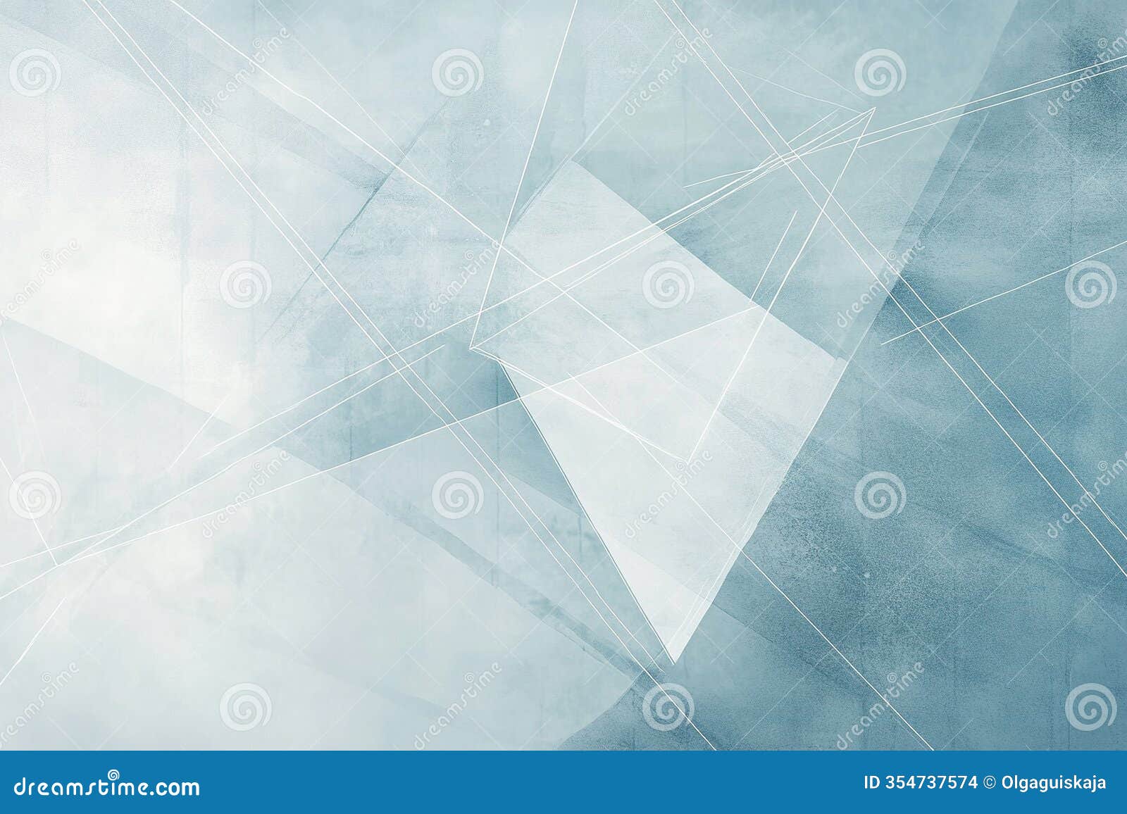 Blueprint-inspired Abstract Design Featuring Geometric Shapes and Line ...