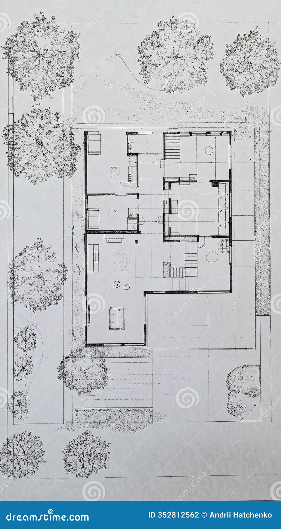 Blueprint of a Modular Home with Customizable Layouts for the Owner ...