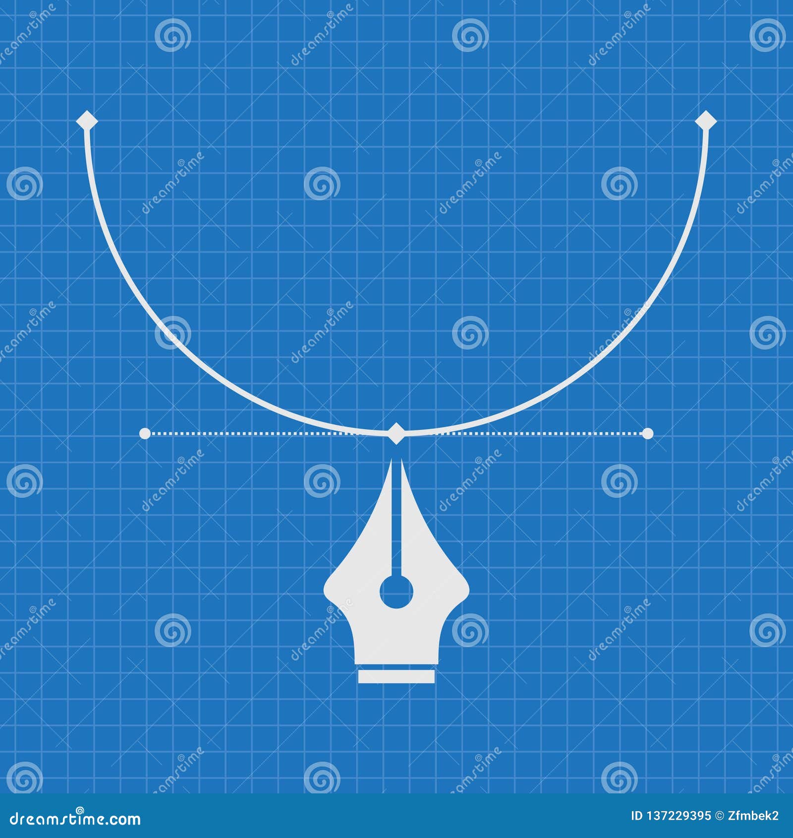 Pen Tool Cursor. Computer Graphics. Logo For Designer Or Illustrator ...