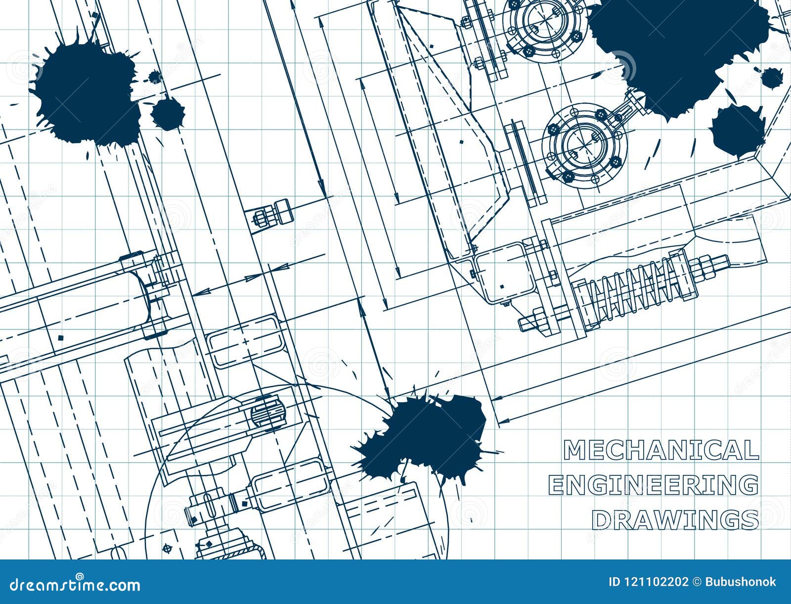 Blueprint, Scheme, Plan, Sketch Stock Vector - Illustration of drafting ...