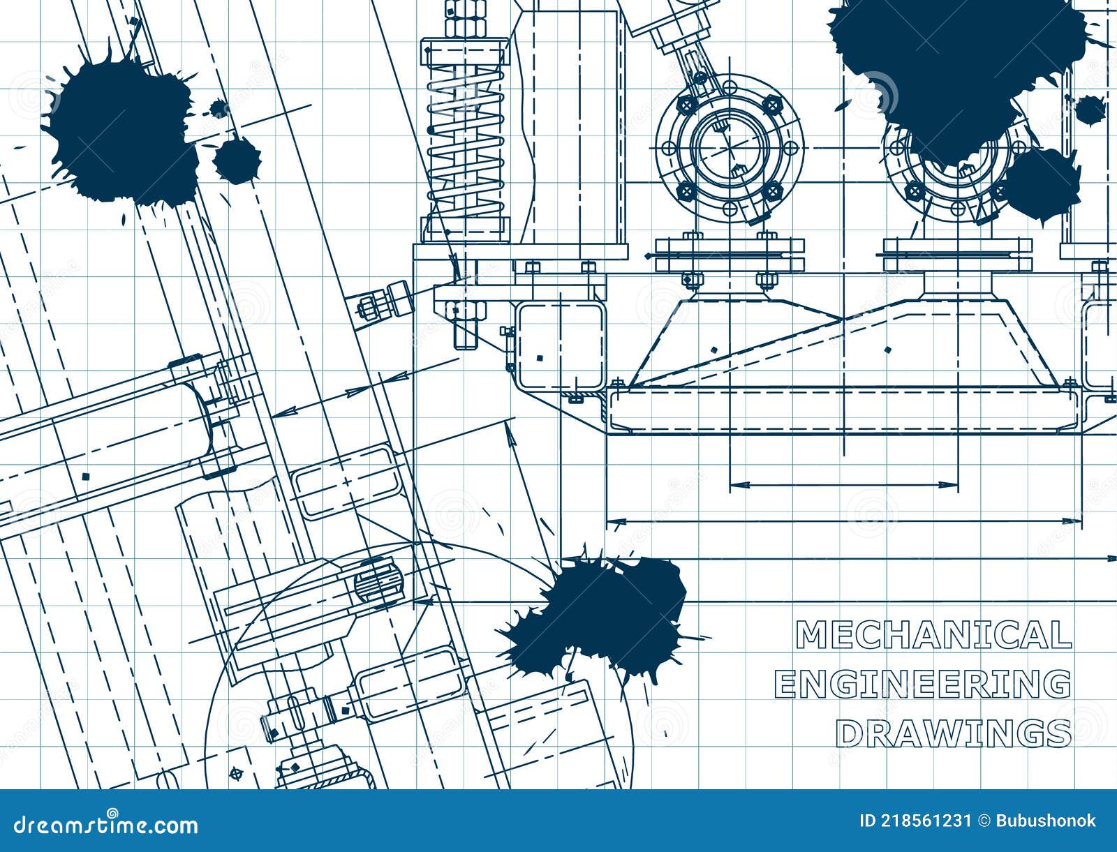 Blueprint, Scheme, Plan, Sketch Stock Vector - Illustration of ...