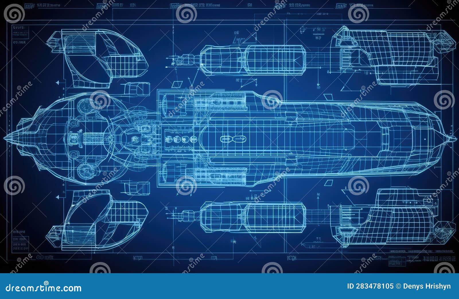 The Blueprint of the Spacecraft Showcases Intricate Design of Its Life ...