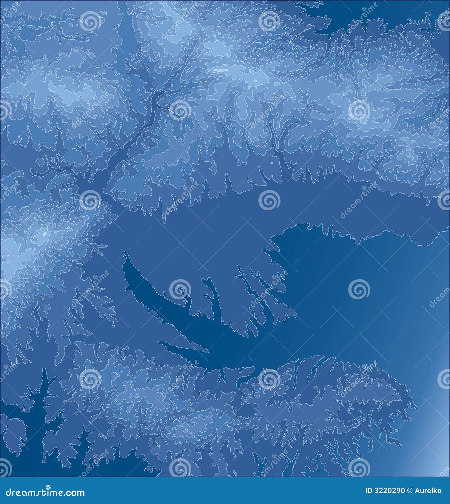 Blueprint of the terrain stock vector. Illustration of draw - 3220290