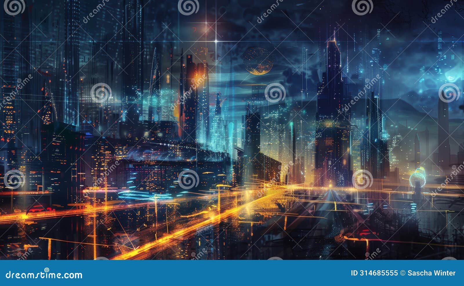 Future Mapping Line Icons Collection. Anticipation, Exploration ...