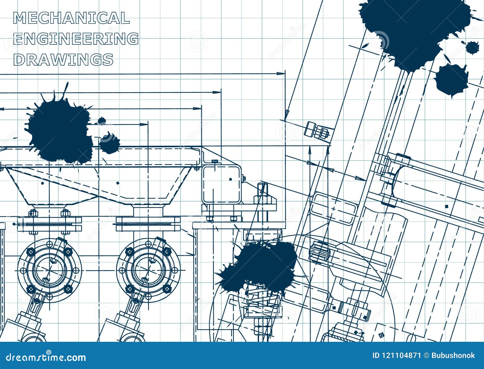 Blueprint, Scheme, Plan, Sketch Stock Vector - Illustration of draft ...